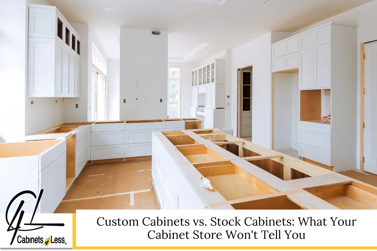 Custom Cabinets vs. Stock Cabinets: What Your Cabinet Store Won't Tell You | Cabinets 4 Less ...